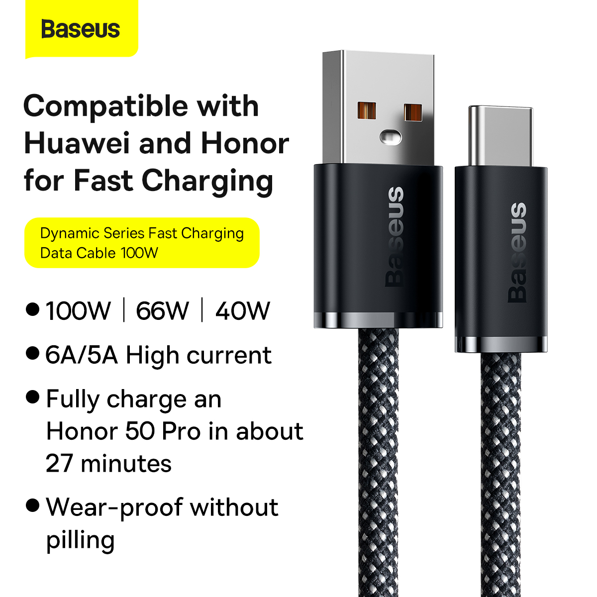 CABO BASEUS USB / C 2M – Good Case